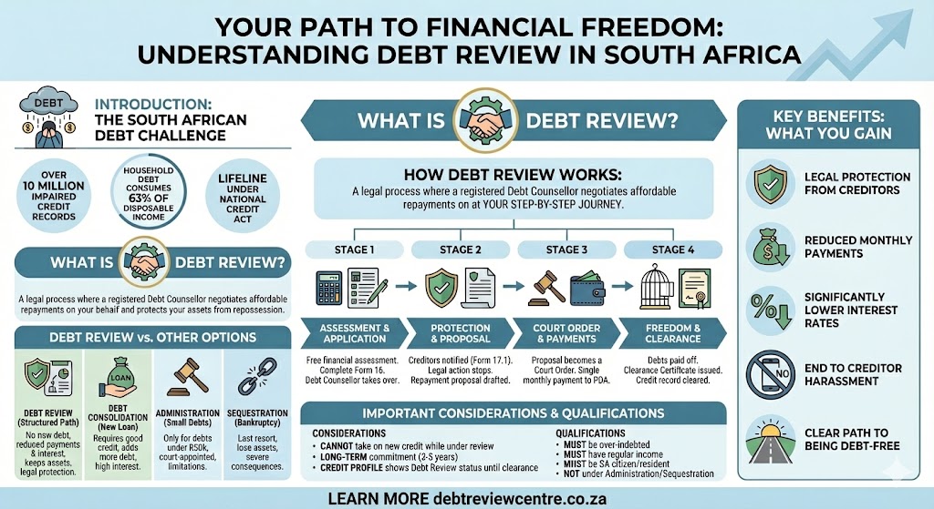 Complete guide to debt review and debt counselling | Debt Review Centre ...